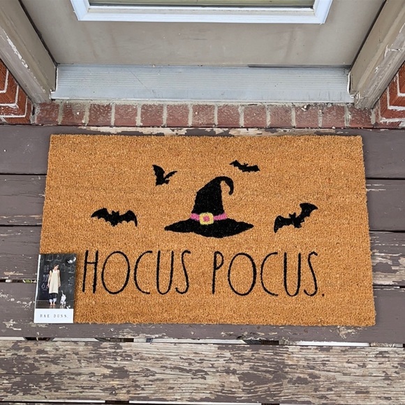 Rae Dunn | Other | New Hocus Pocus Rae Dunn Halloween Doormat | Poshmark